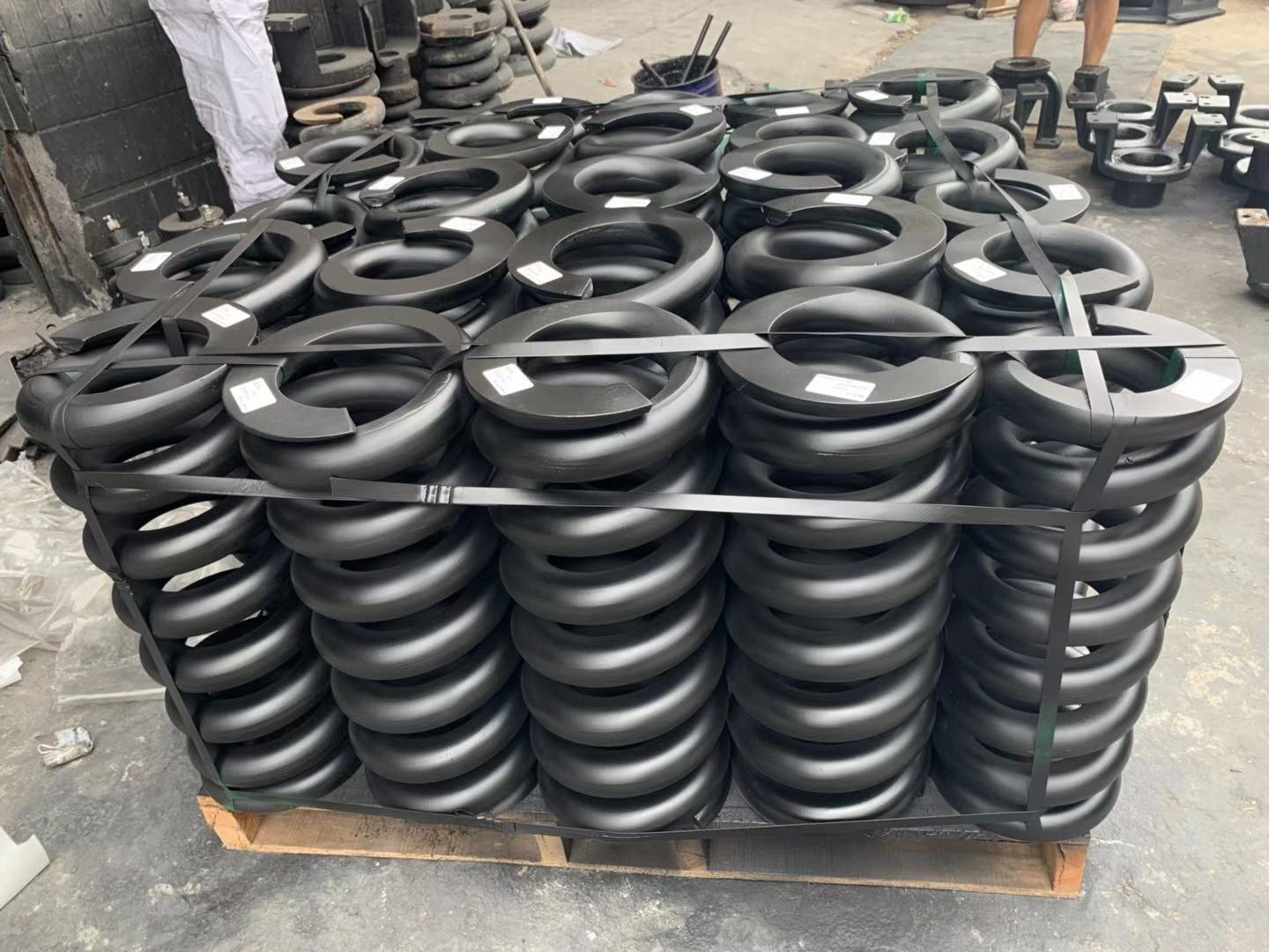 D9N D9R D9T Track Link Chain with Shoe Track Group Track Shoe Assembly ...